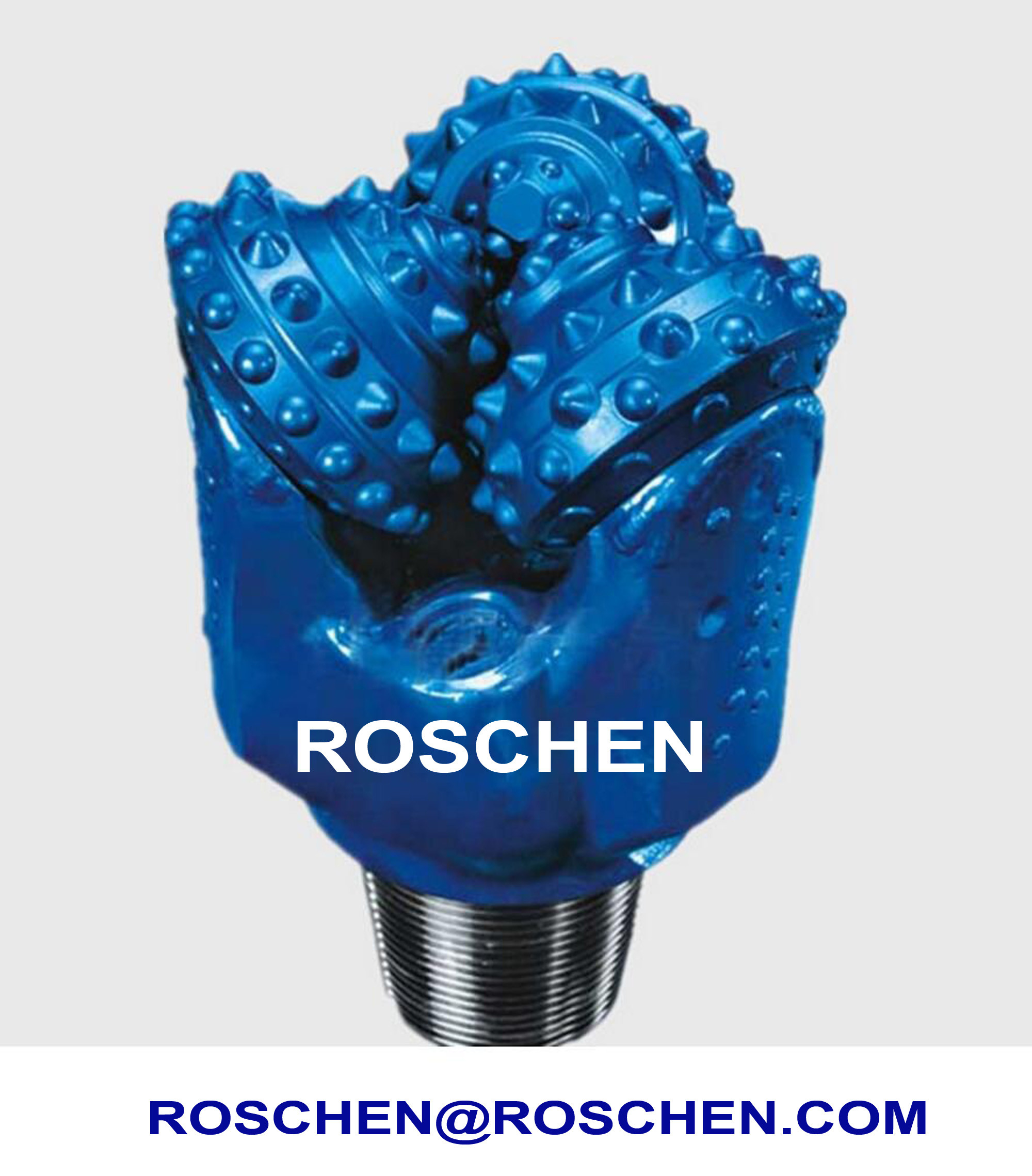 Pedazos de roca tricónicos, API 12 1/4 broca tricónica de tres conos ...